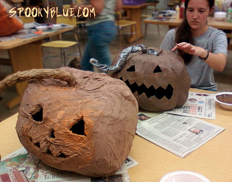 Spookyblue Paper Mache Class